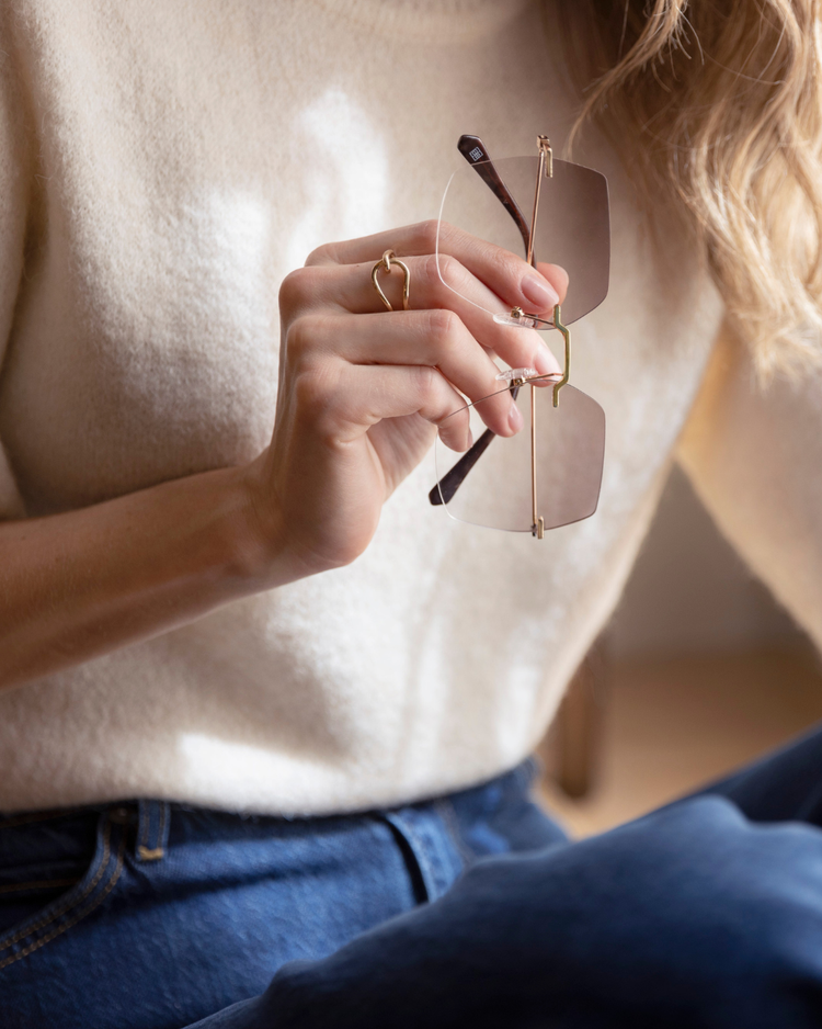 Mio Chocolate Tinted | GLAS Eyewear